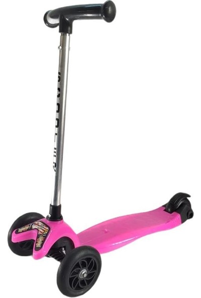 Hippie Çocuk Scooter 3 Tekerlekli Pembe Hippie Çocuk Scooter 3 Tekerlekli Pembe