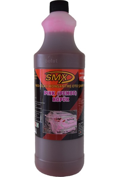 Smx %50 Cilalı Pink Oto Şampuanı 1 Lt