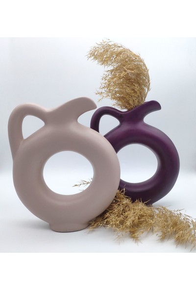 Ankara Hobi Hitit Vazo 2'li Dekor Set-19 Ankara Hobi Hitit Vazo 2'li Dekor Set-19