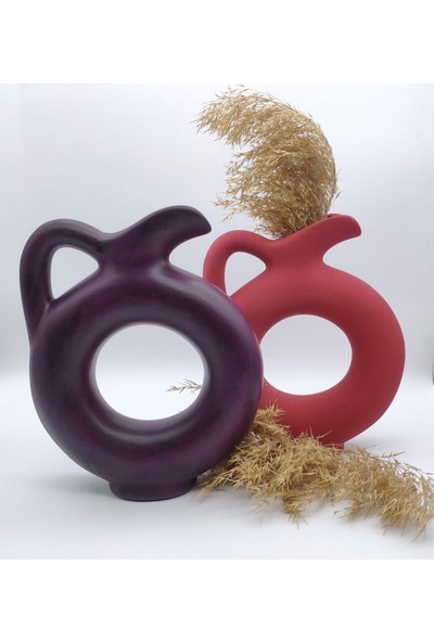 Ankara Hobi Hitit Vazo 2'li Dekor Set-20 Ankara Hobi Hitit Vazo 2'li Dekor Set-20