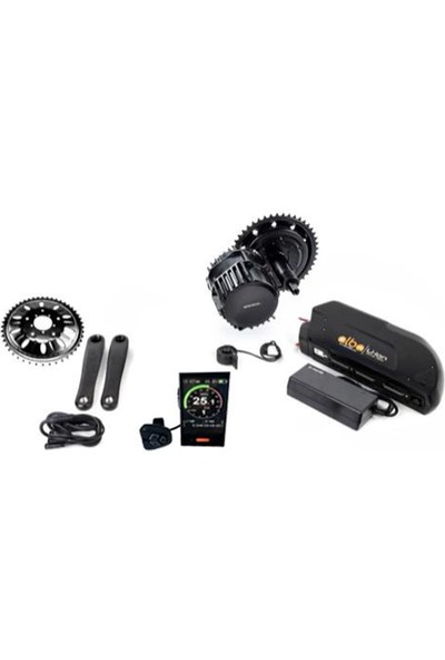 Alba Mid 1000 Pedal Göbeği Destekli Elektrikli Bisiklet Dönüşüm Kiti
