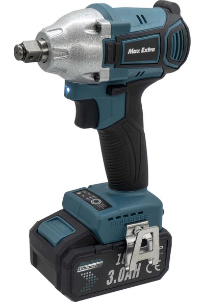 Max-Extra MXP6833 Akülü Somun Sıkma/sökme 18V 3.0 Ah