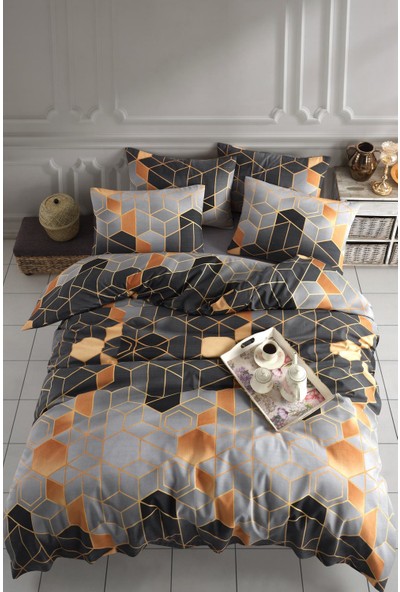 Zeynep Tekstil Honeycomb Ranforce Çift Kişilik Nevresim Takımı 200 x 220 cm