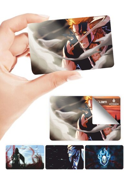 Marsilya Bleach Iett&ininal Kart Kaplama Sticker 4 Adet Marsilya Bleach Iett&ininal Kart Kaplama Sticker 4 Adet