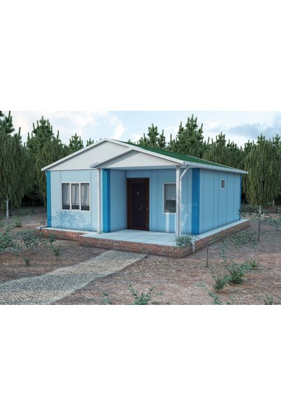 İdeal Ev 53M2 2+1 Ideal Prefabrik Ev