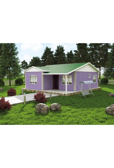 İdeal Ev 68M2 2+1 Ideal Prefabrik Ev