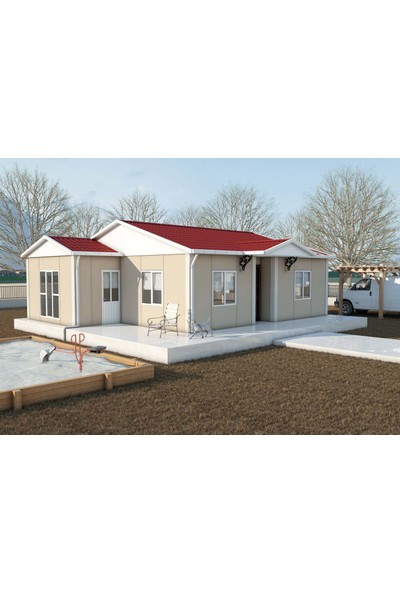 İdeal Ev 72M2 2+1 Ideal Prefabrik Ev