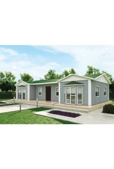 İdeal Ev 98 M2 3+1 Ideal Prefabrik Ev