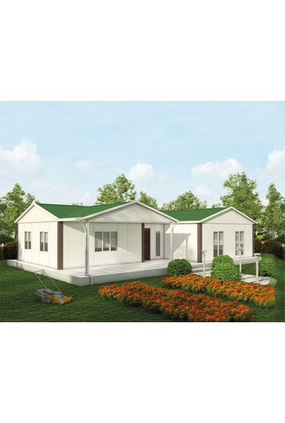 İdeal Ev 123M2 3+1 Ideal Prefabrik Ev