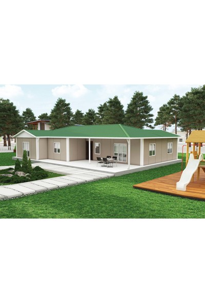 İdeal Ev 166 M2 4+1 Ideal Prefabrik Ev