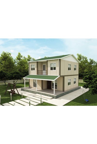 İdeal Ev 131M² Dubleks Ideal Prefabrik Ev