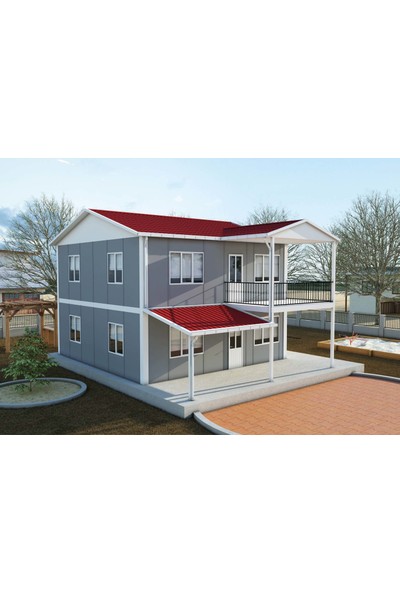 İdeal Ev 149M² Dubleks 3+1 Ideal Prefabrik Ev