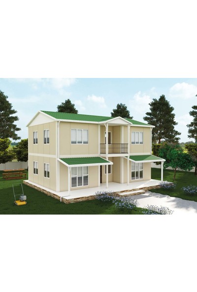 İdeal Ev 158M² Dubleks Prefabrik Ev