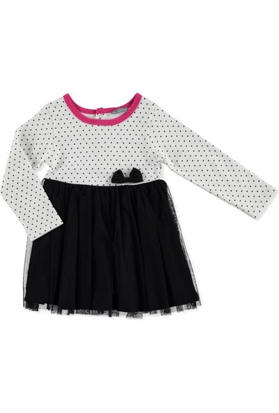 Bambaki Bebek Siyah Kedicik Elbise