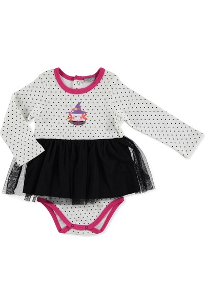 Bambaki Bebek Siyah Kedicik Elbise Body