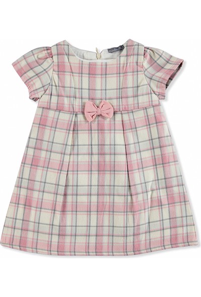 Bambaki Ekose Elbise