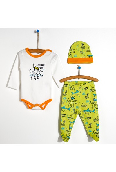 Bambaki Deniz Altı Body-Patikli Alt-Şapka