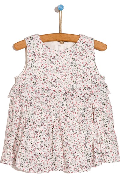 For My Baby Pink Birds Elbise