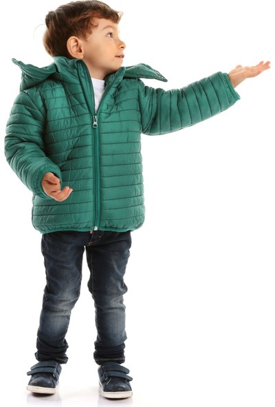 Hello Baby Kış Bebek Basic Kapüşonlu Mont