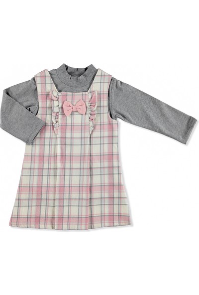 Bambaki Ekose 2'li Takım Jile-Sweatshirt