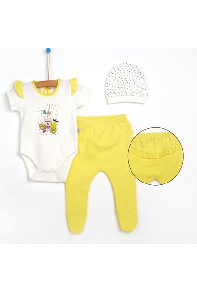 Bebbek Sun Days Body-Patikli Alt-Şapka