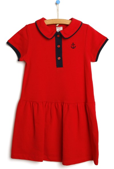 Bombili Marine Polo Yaka Elbise Bombili Marine Polo Yaka Elbise
