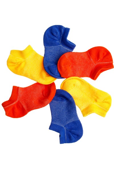 Hello Baby Düz Renk 3'lü Babet Çorap