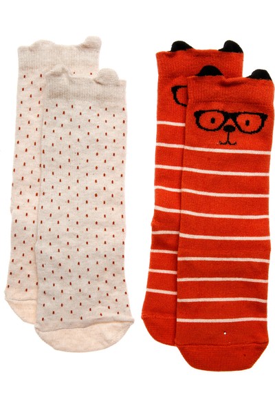 Be Cool Bolero Diz Altı Çorap 2'li