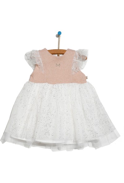 Mymio Yaz Kız Bebek Taşlı Interlok Kısa Kol Bisiklet Yaka Tek Elbise Mymio Yaz Kız Bebek Taşlı Interlok Kısa Kol Bisiklet Yaka Tek Elbise