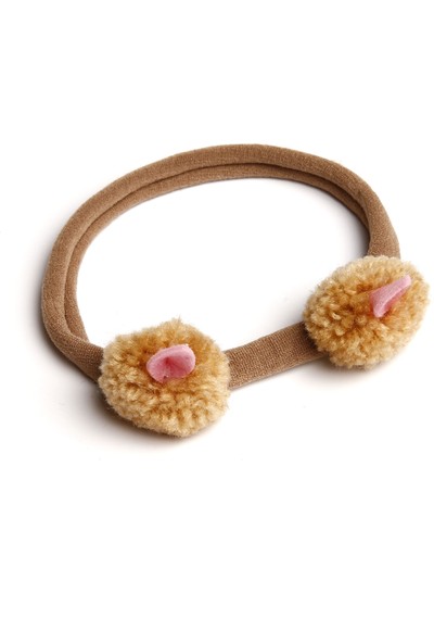 Crazy Kids Peluş Kulak Saç Bandı