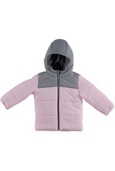 Hello Baby Kış Kız Bebek Basic Iki Renkli Kapüşonlu Mont Hello Baby Kış Kız Bebek Basic Iki Renkli Kapüşonlu Mont