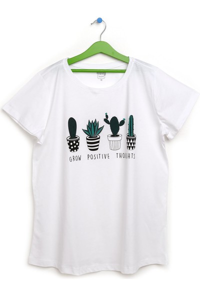Baby Mom Babymom Kaktus Baskı Model Hamile Tshirt Baby Mom Babymom Kaktus Baskı Model Hamile Tshirt