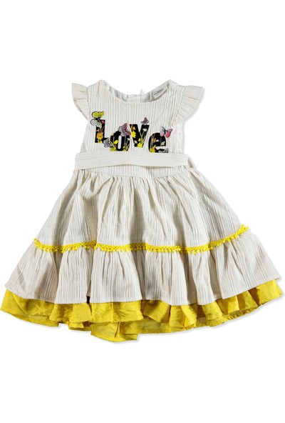 Midimod Bebek Love Elbise