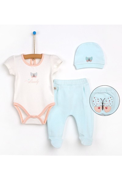 Bebbek Butterfly Body-Patikli Alt-Şapka