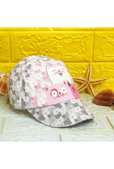 Seal Yaz Kız Şapka Kedicik