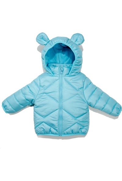 Midimod Kız Bebek Kulaklı Mont