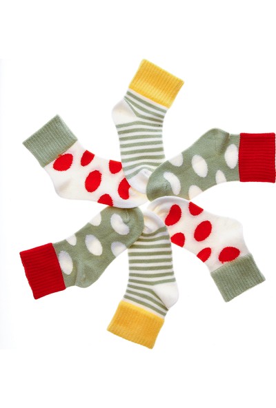Hello Baby Noktalı Bambu Çorap