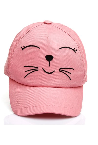 SUVE GOLD Sevimli Kedicik Kız Bebek Şapka