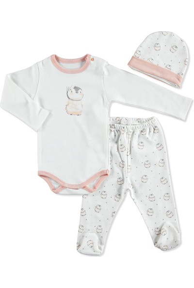 Bambaki Fiyonklu Penguen Body-Patikli Alt-Şapka