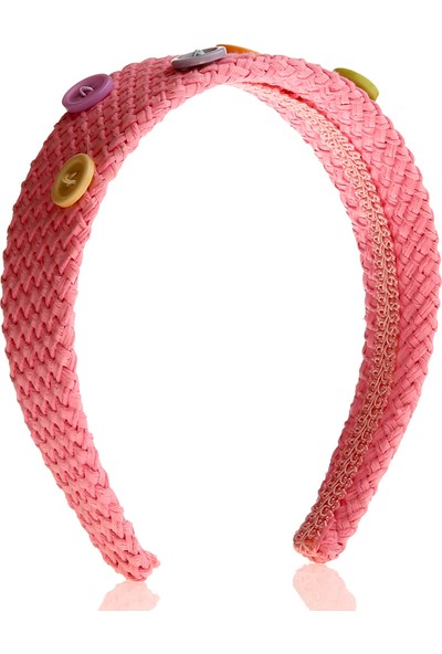 Crazy Kids Düğmeli Keten Taç