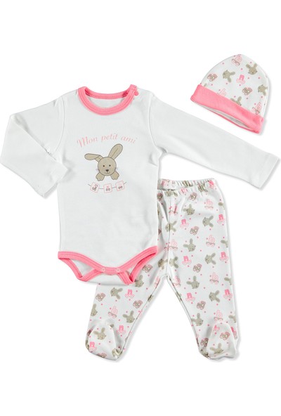 Bambaki Tavşan Body-Patikli Alt-Şapka