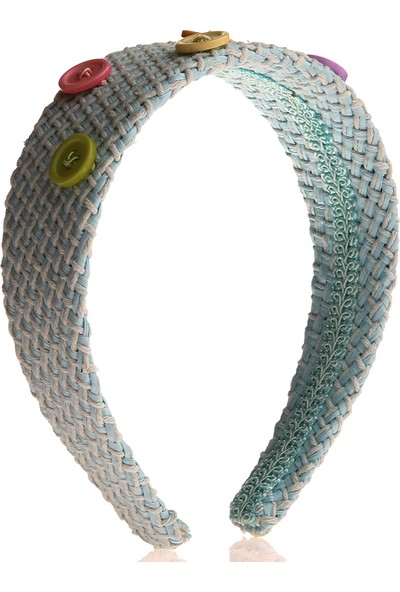 Crazy Kids Düğmeli Keten Taç