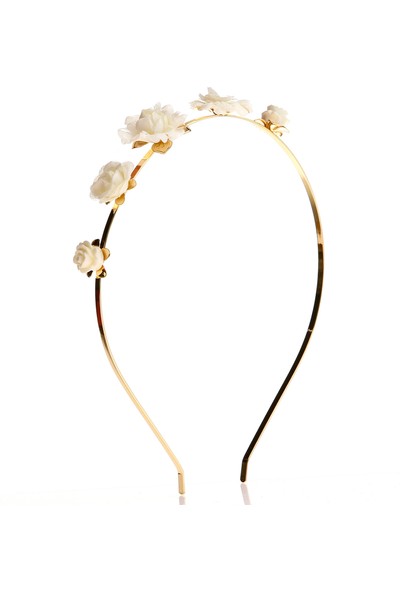 Crazy Kids Metal Çiçekli Taç