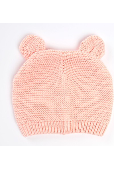 Hello Baby Kulaklı Triko Kız Bere Hello Baby Kulaklı Triko Kız Bere