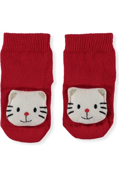 Step Kedi Oyuncaklı Çorap