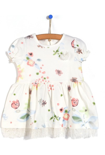 Bonne Yaz Kız Bebek Frond Elbise Bonne Yaz Kız Bebek Frond Elbise