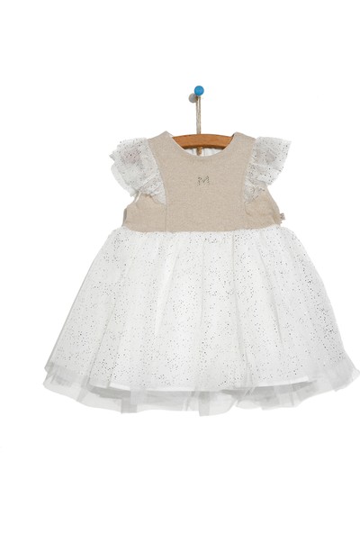 Mymio Yaz Kız Bebek Taşlı Interlok Kısa Kol Bisiklet Yaka Tek Elbise Mymio Yaz Kız Bebek Taşlı Interlok Kısa Kol Bisiklet Yaka Tek Elbise