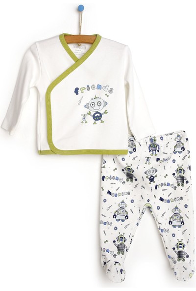 Hello Baby Yenidoğan Zıbın-Patikli Alt