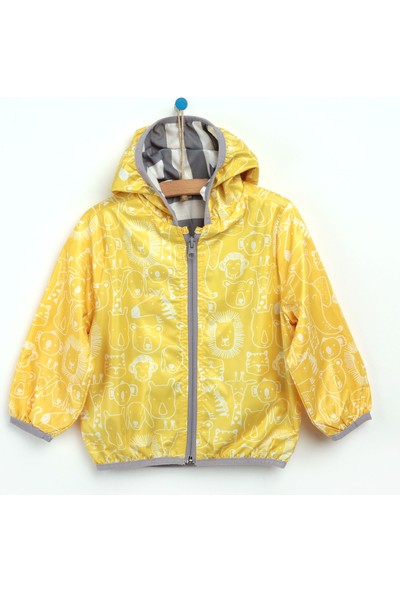 Midimod Hayvan Baskılı Yağmurluk