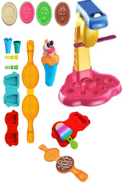 ChildGen Doğal Oyun Hamuru Dondurma ve Cupcake Modelleme Seti ChildGen Doğal Oyun Hamuru Dondurma ve Cupcake Modelleme Seti
